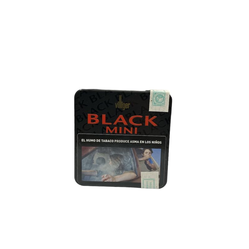 CIGARROS VILLIGER BLACK MINI SUMATRA LATA X 20 U. – TABACOSWEB