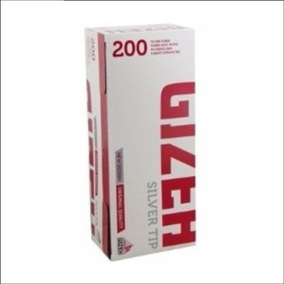 TUBOS GIZEH SILVER TIP X 2OO – TABACOSWEB